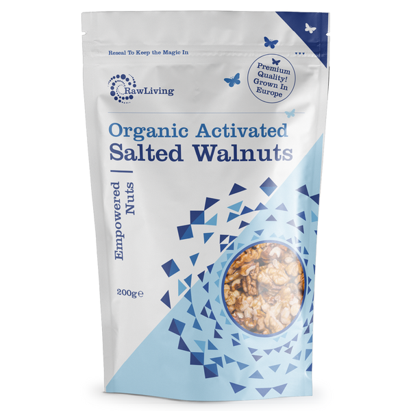 Organic Activated Walnuts (200g, 1kg) | Raw Living UK
