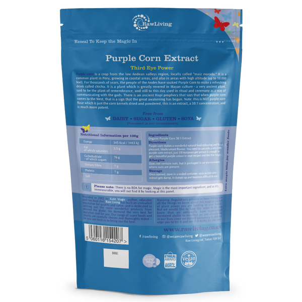 Purple Corn 30:1 Extract Powder | Raw Living UK