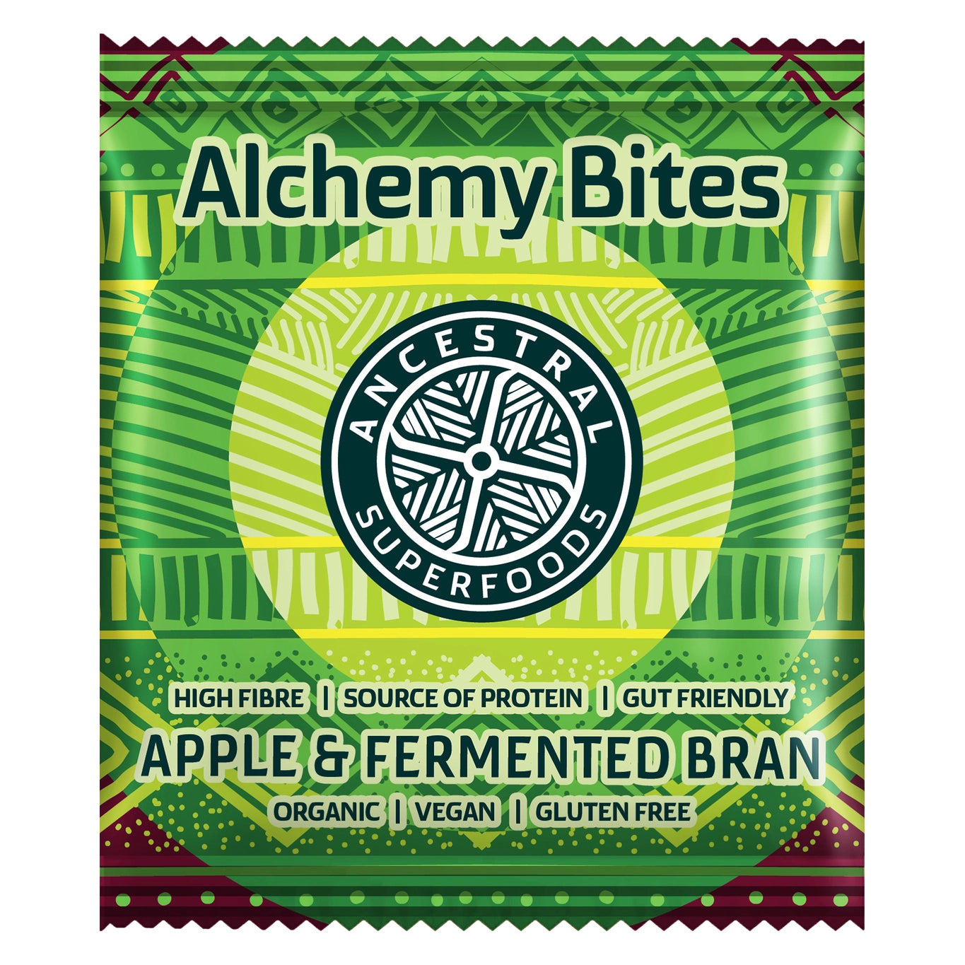 Alchemy Bites - Apple & Fermented Bran (40g) – Raw Living Limited