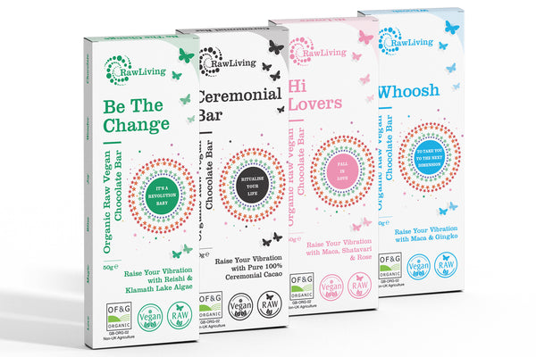 Be The Change Chocolate Bar (50g) | Raw Living UK