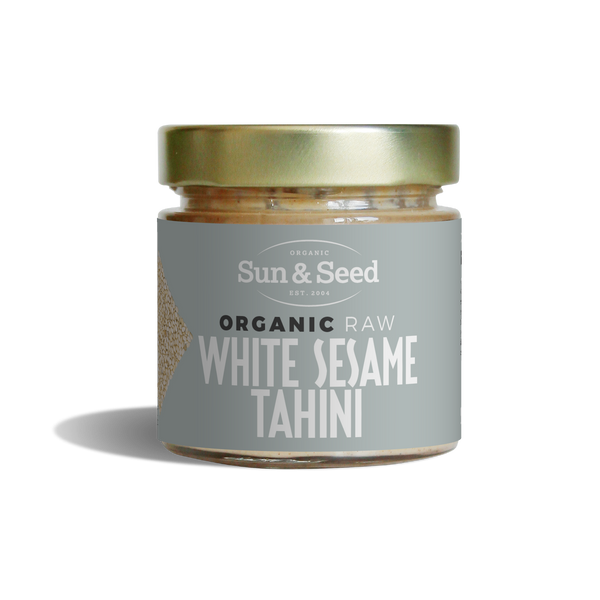 Organic White Tahini 250g, 5kg | Sun & Seed | Raw Living UK