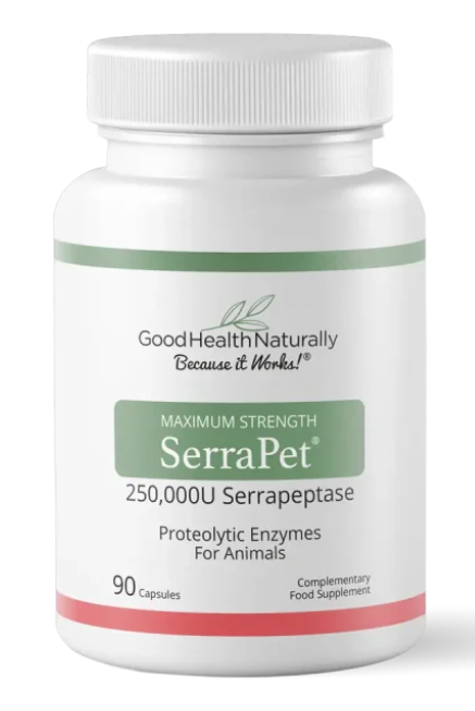 Serra Enzyme 250,000 IU (90 Caps) | Good Health Naturally