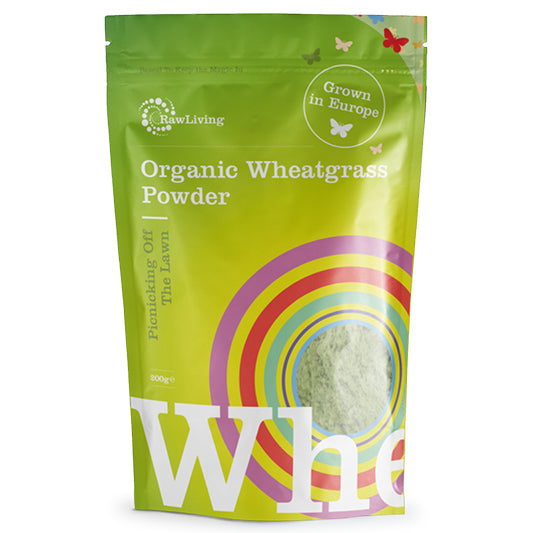 Organic Wheatgrass Powder (200g, 1kg, 5kg) | Raw Living UK
