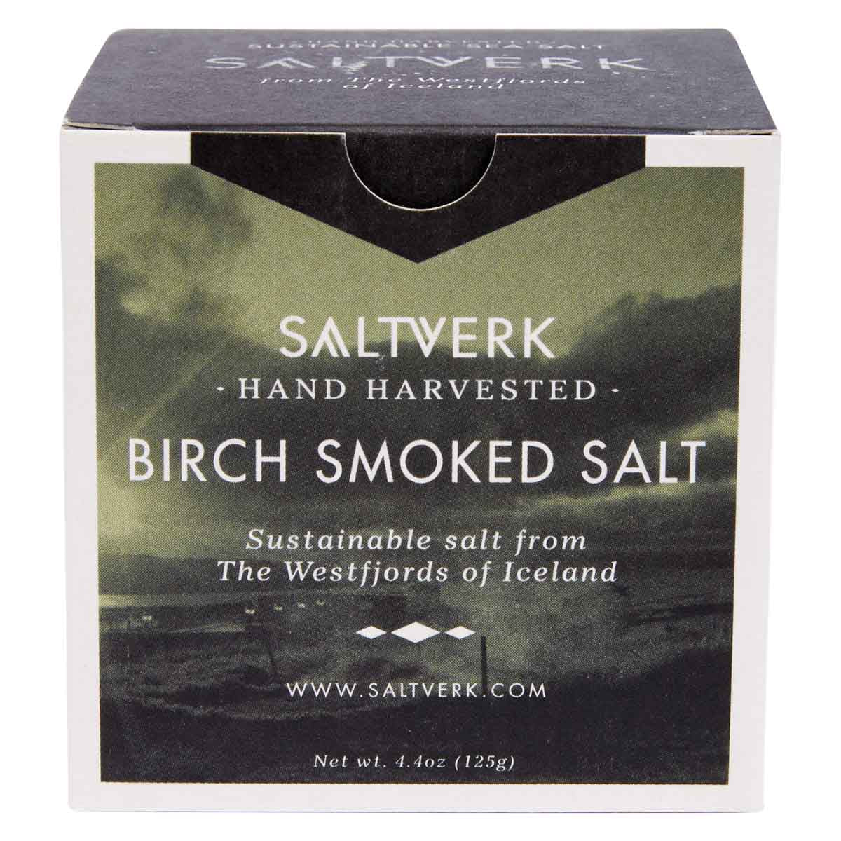 Birch Smoked Sea Salt (90g) | Saltverk | Raw Living UK