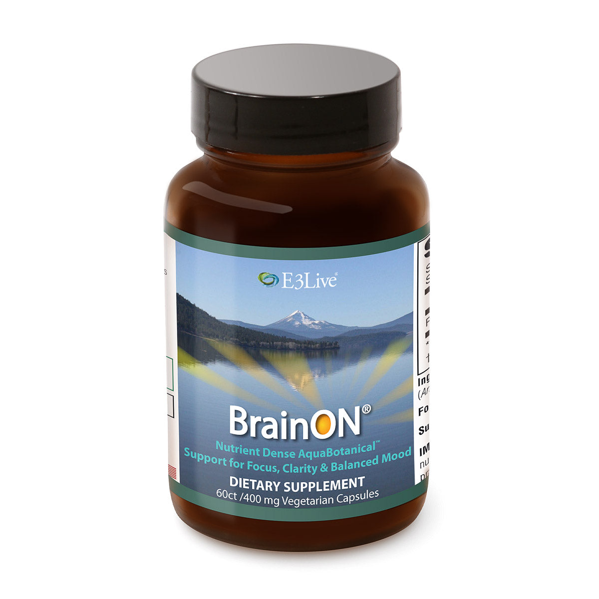 E3 BrainOn (60 Capsules) | E3 Live | Raw Living UK
