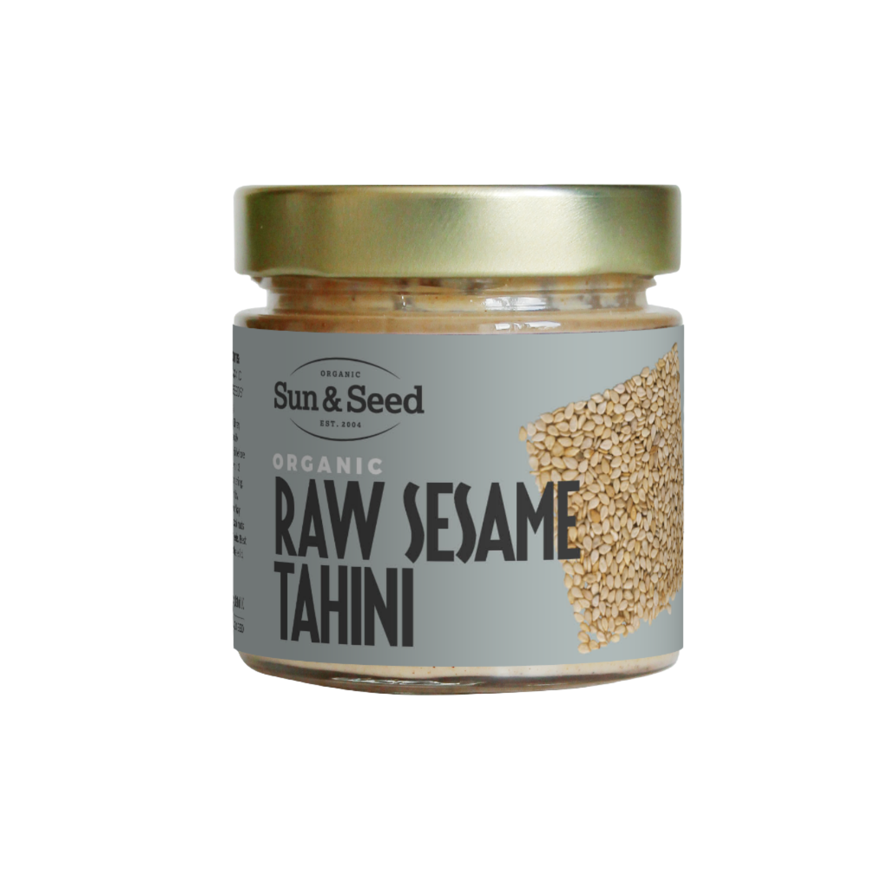 Organic White Tahini 250g, 5kg | Sun & Seed | Raw Living UK