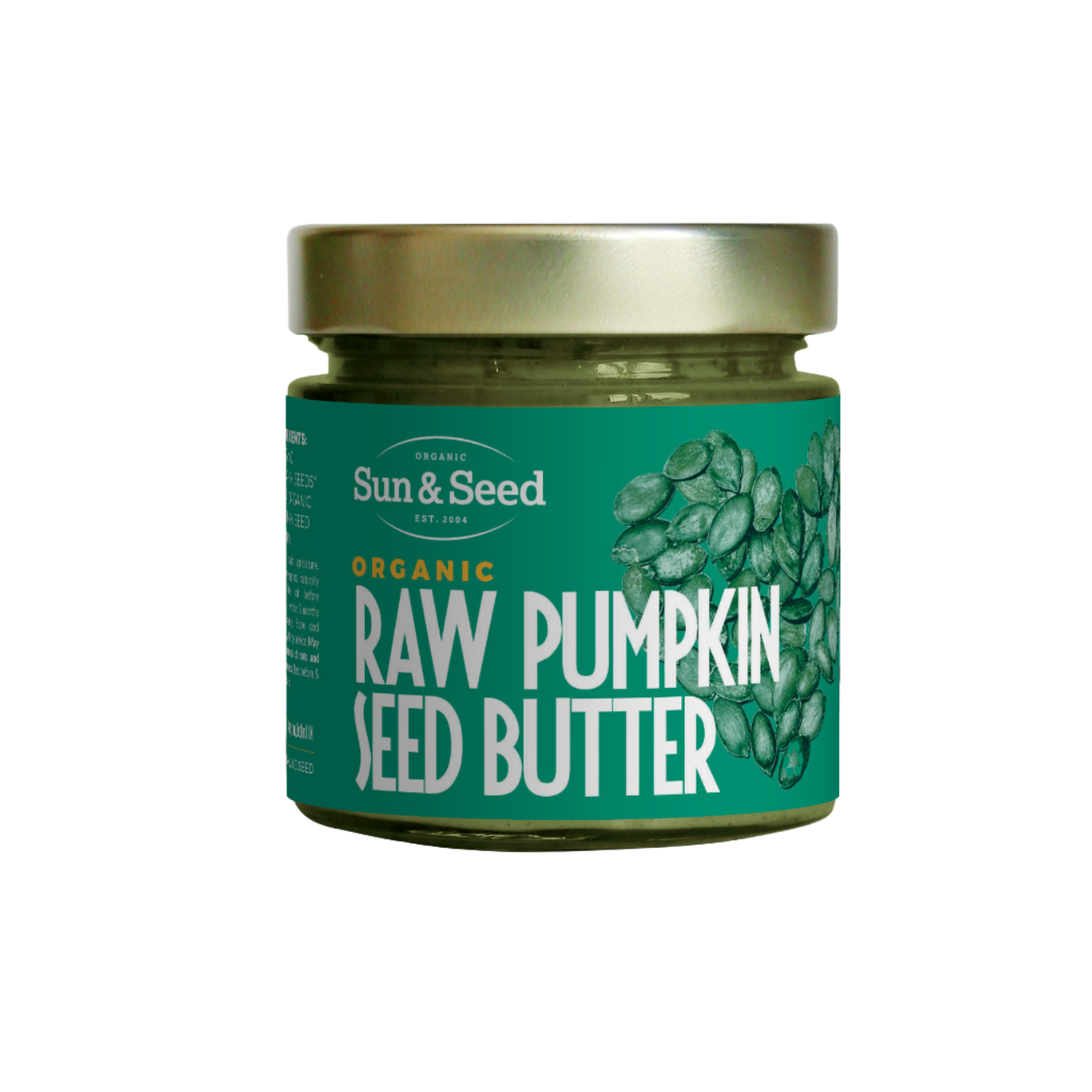 Organic Pumpkin Seed Butter (250g) | Sun & Seed | Raw Living