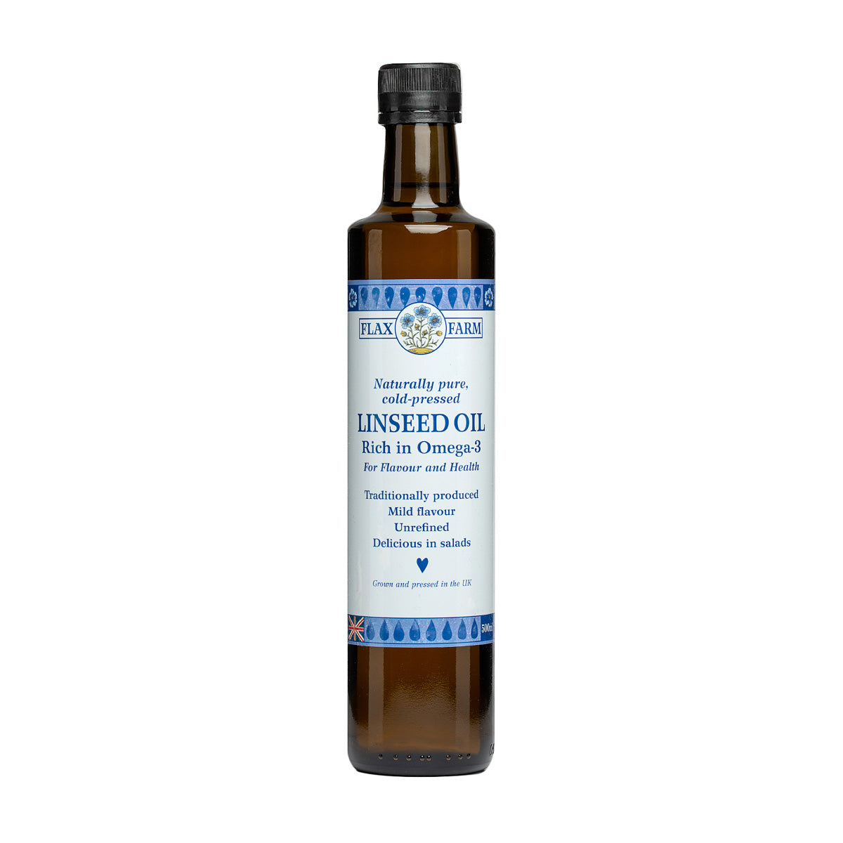 Linseed (Flaxseed) Oil | Flax Farm | Raw Living UK