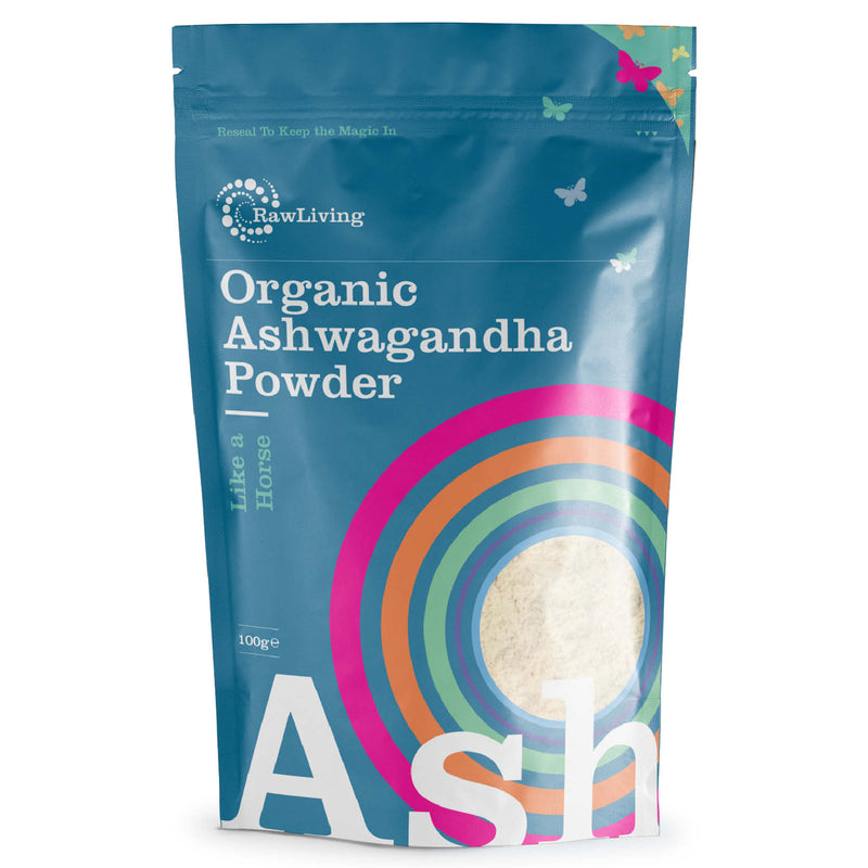 Organic Ashwagandha (100g, 250g, 1kg, 5kg) | Raw Living UK
