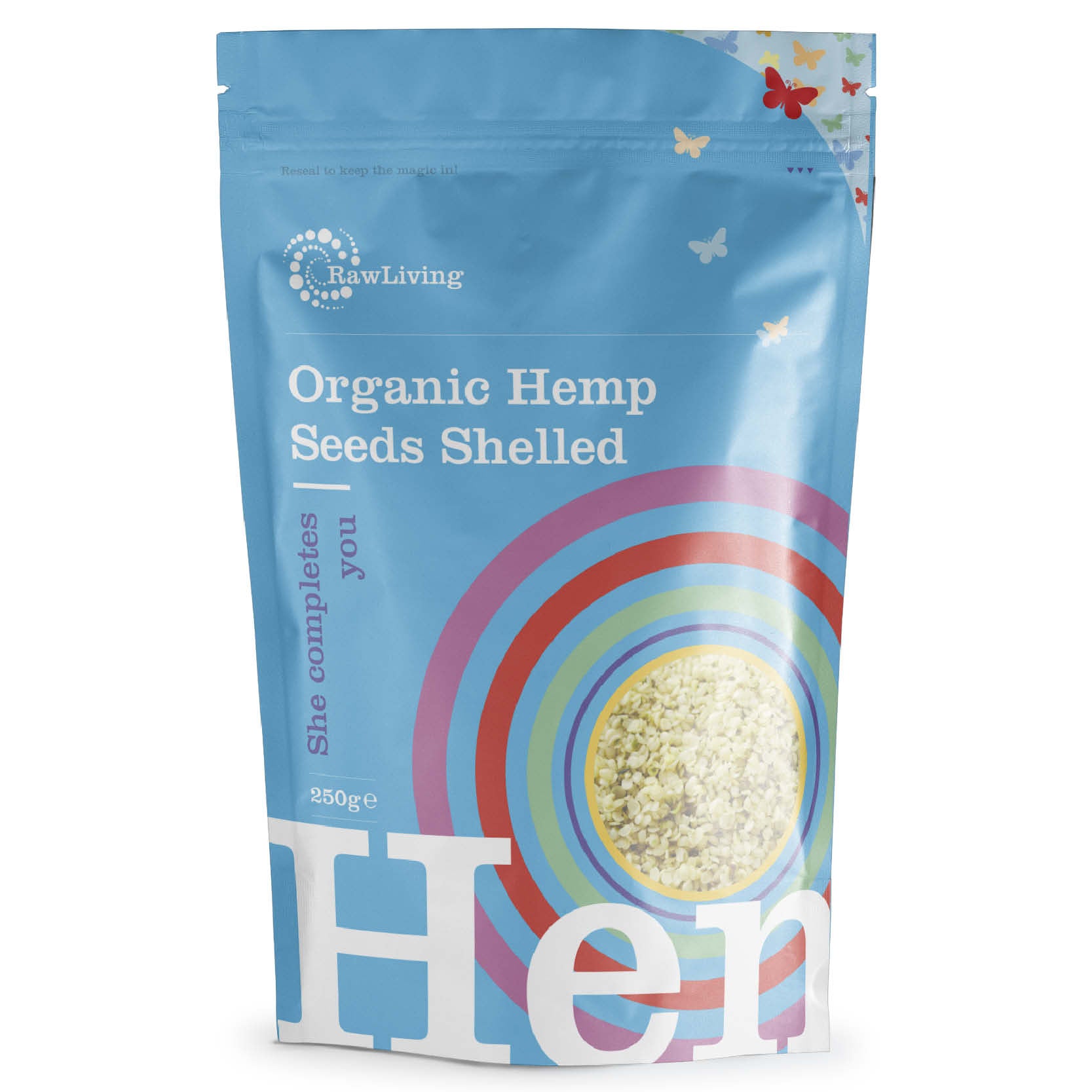 Organic Shelled Hemp Seeds (Various Sizes) | Raw Living UK