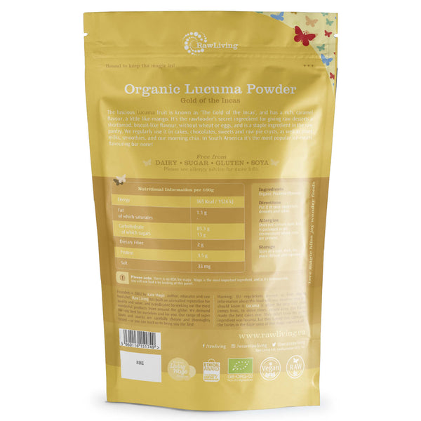 Organic Lucuma Powder (250g, 1kg, 5kg, 10kg) | Raw Living UK