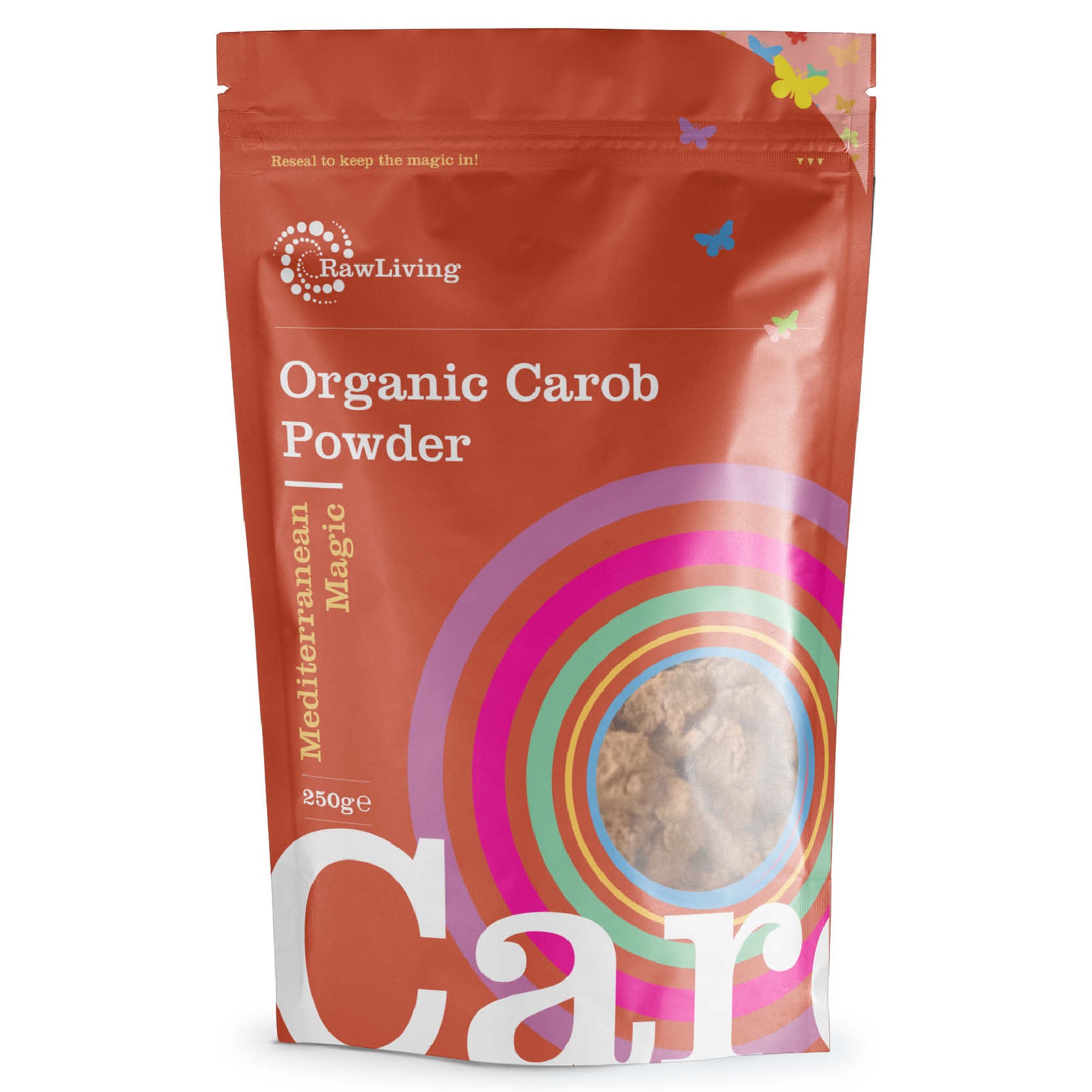 Organic Mediterranean Carob Powder | Raw Living UK