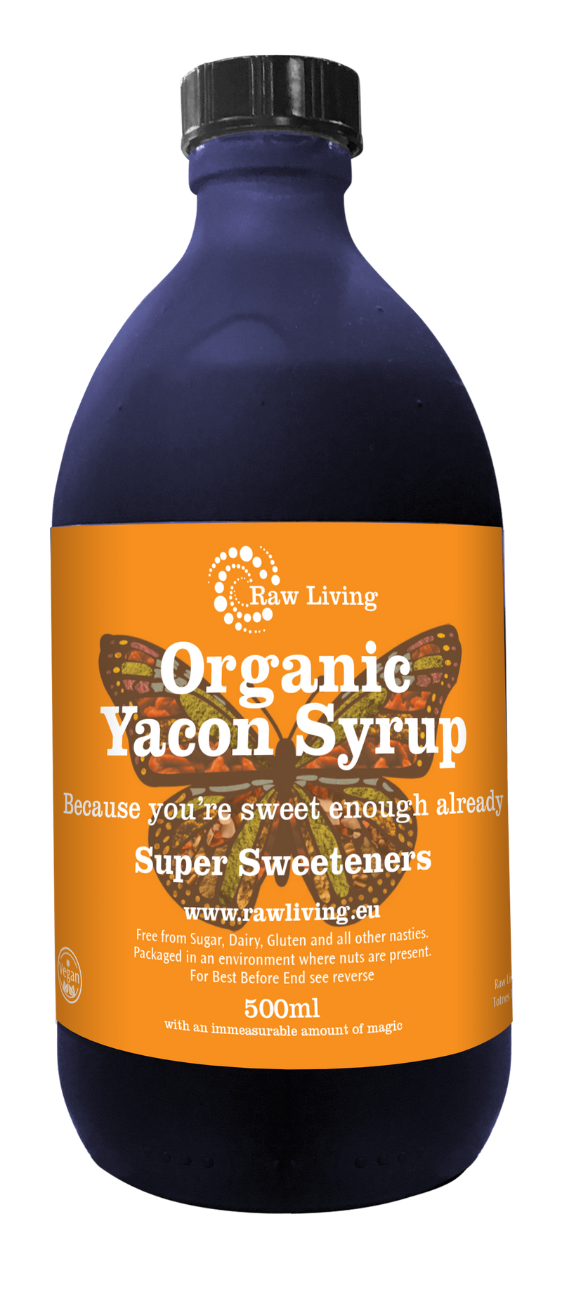 Yacon Syrup (500g, 25kg BULK) | Raw Living UK